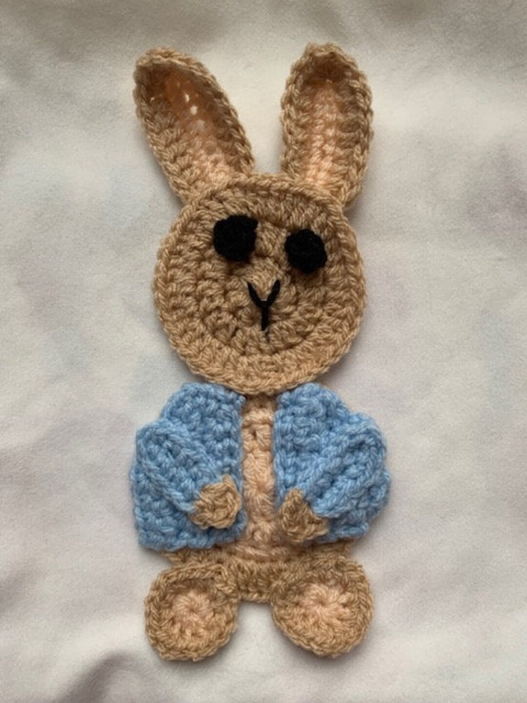 Rabbit Applique Crochet Pattern - Etsy
