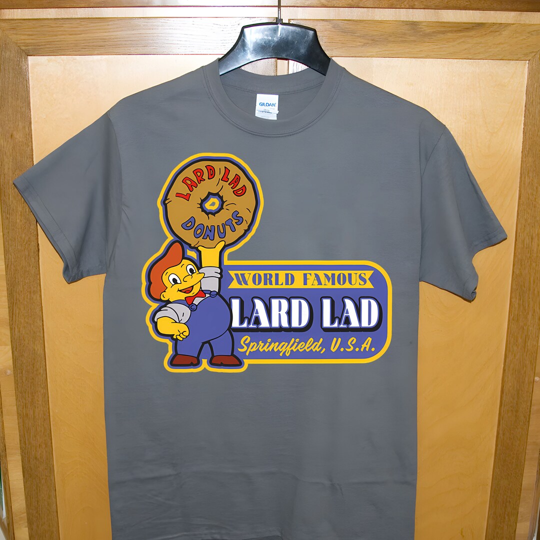 Lard Lad Donuts Unisex T-shirt, Sweatshirt | Hoodie | the Simpsons ...