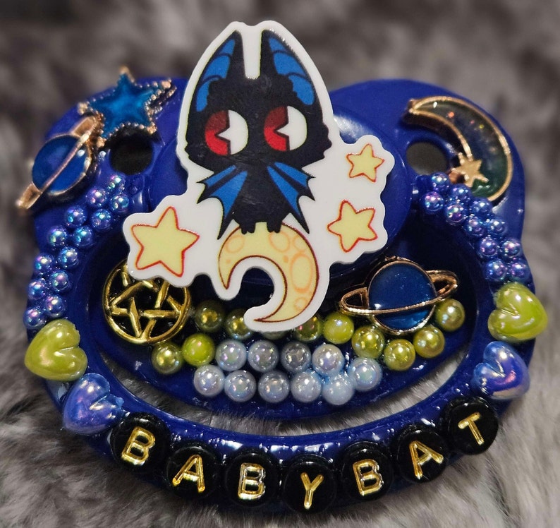Baby Bat Adult Pacifier - Etsy