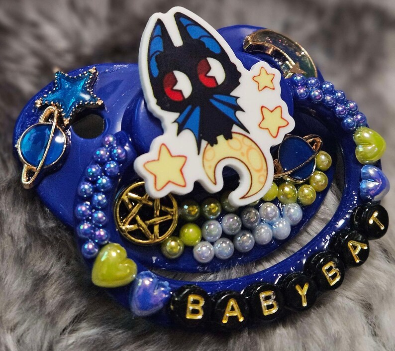 Baby Bat Adult Pacifier - Etsy