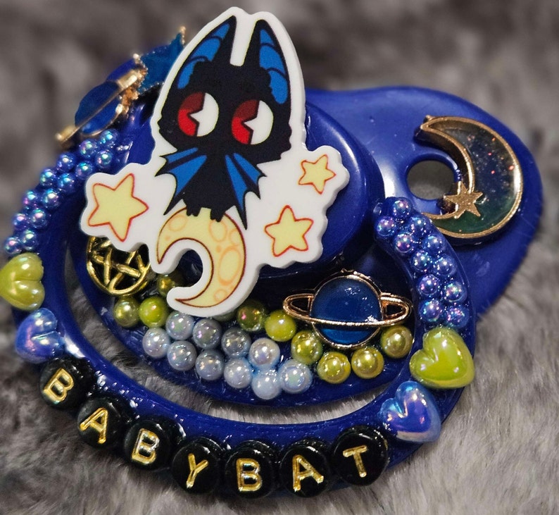 Baby Bat Adult Pacifier - Etsy