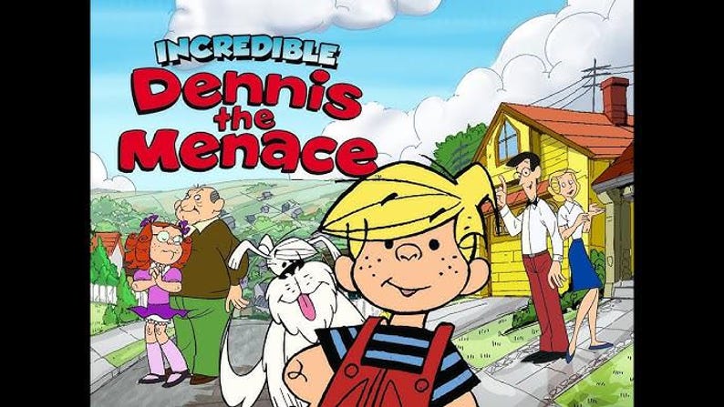 Denise the Menace Cartoon - Etsy