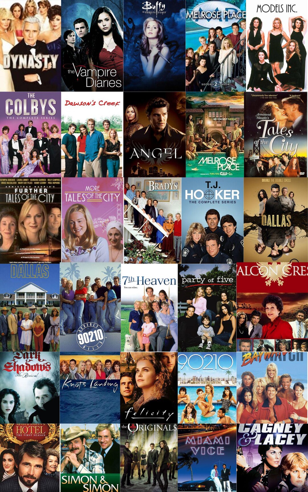 Drama Series New Stuff Added Pick 1 Series Out of Over 40 Different ...