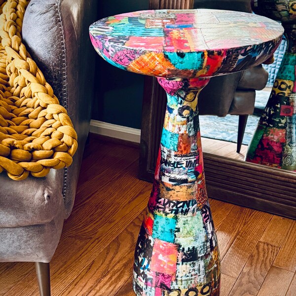 Boho Side Table - Etsy