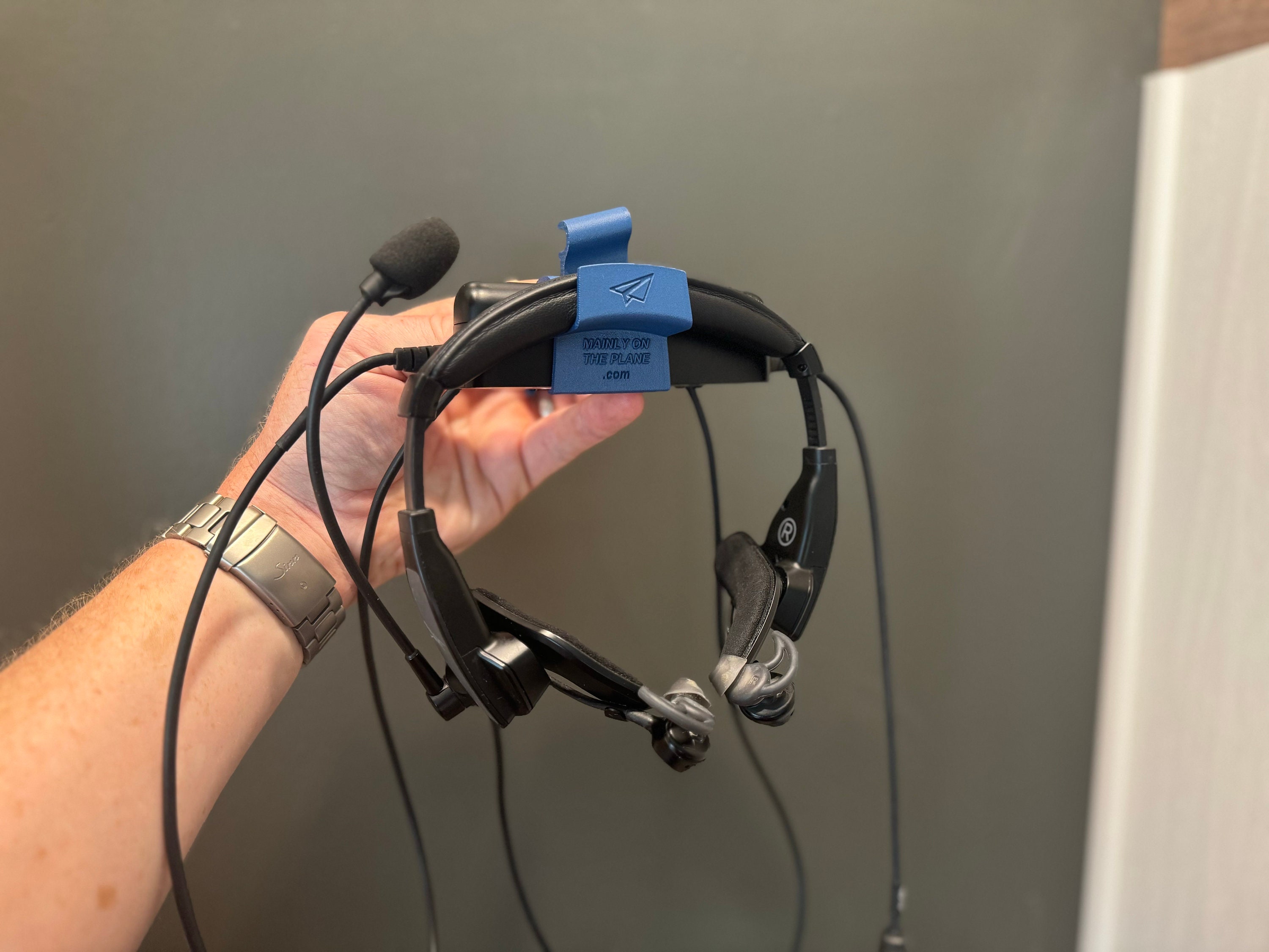 Boeing 737 Bose Proflight 2 Battery Pack/headset Holder With Cable ...