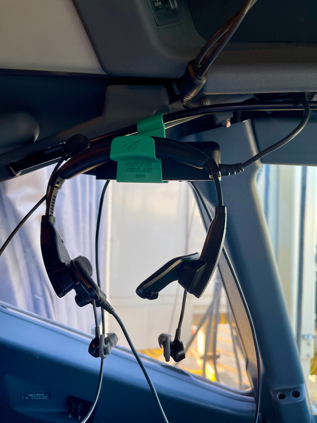 Boeing 737 Battery Pack/headset Holder for Bose Proflight 2 With Cable ...