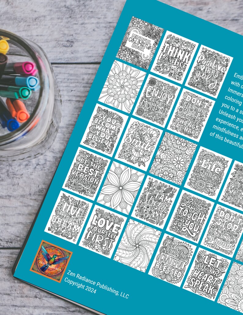 Mindful Coloring Pages, Mindful Patterns, Calming Designs, Soothing Art ...