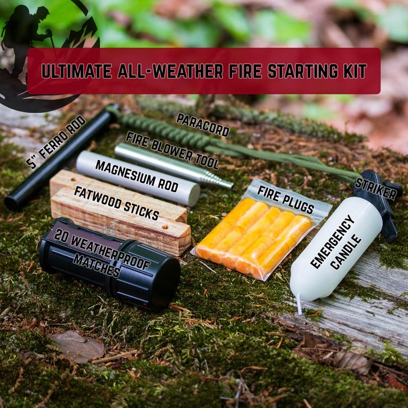 Bushcraft Fire Kit - Etsy