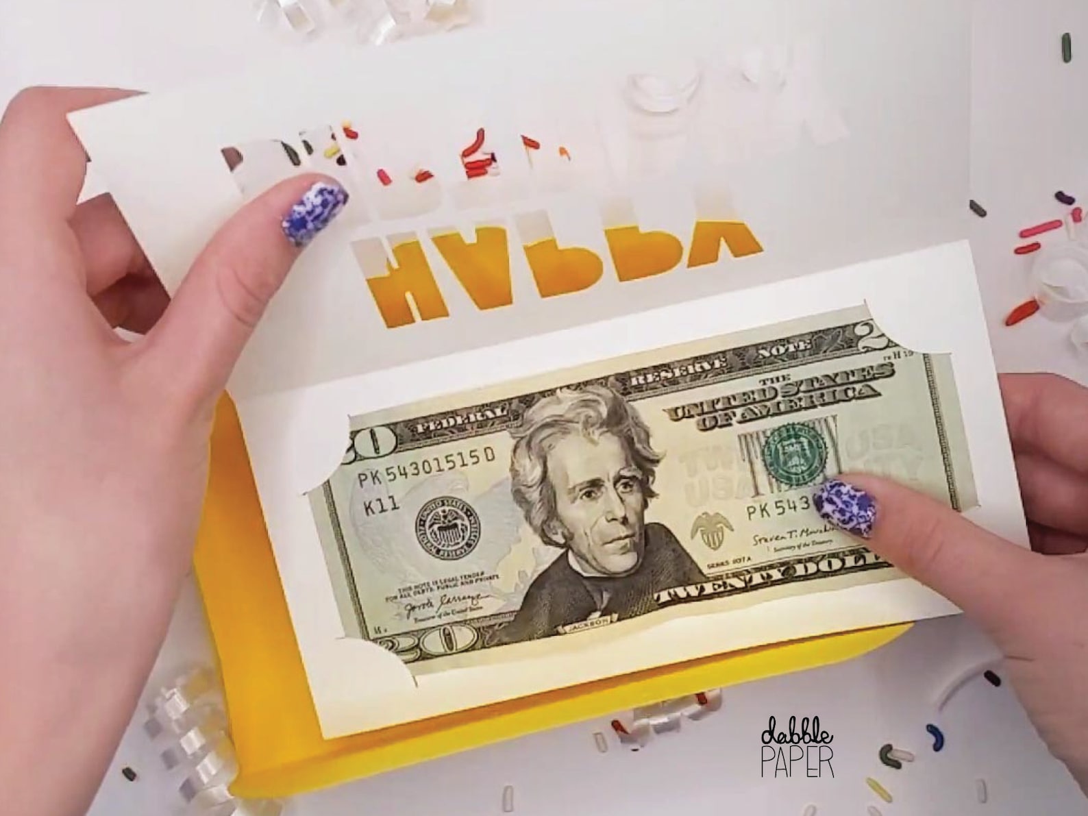 Happy Birthday Money Card and Envelope - Cricut DIY - SVG Download - Etsy