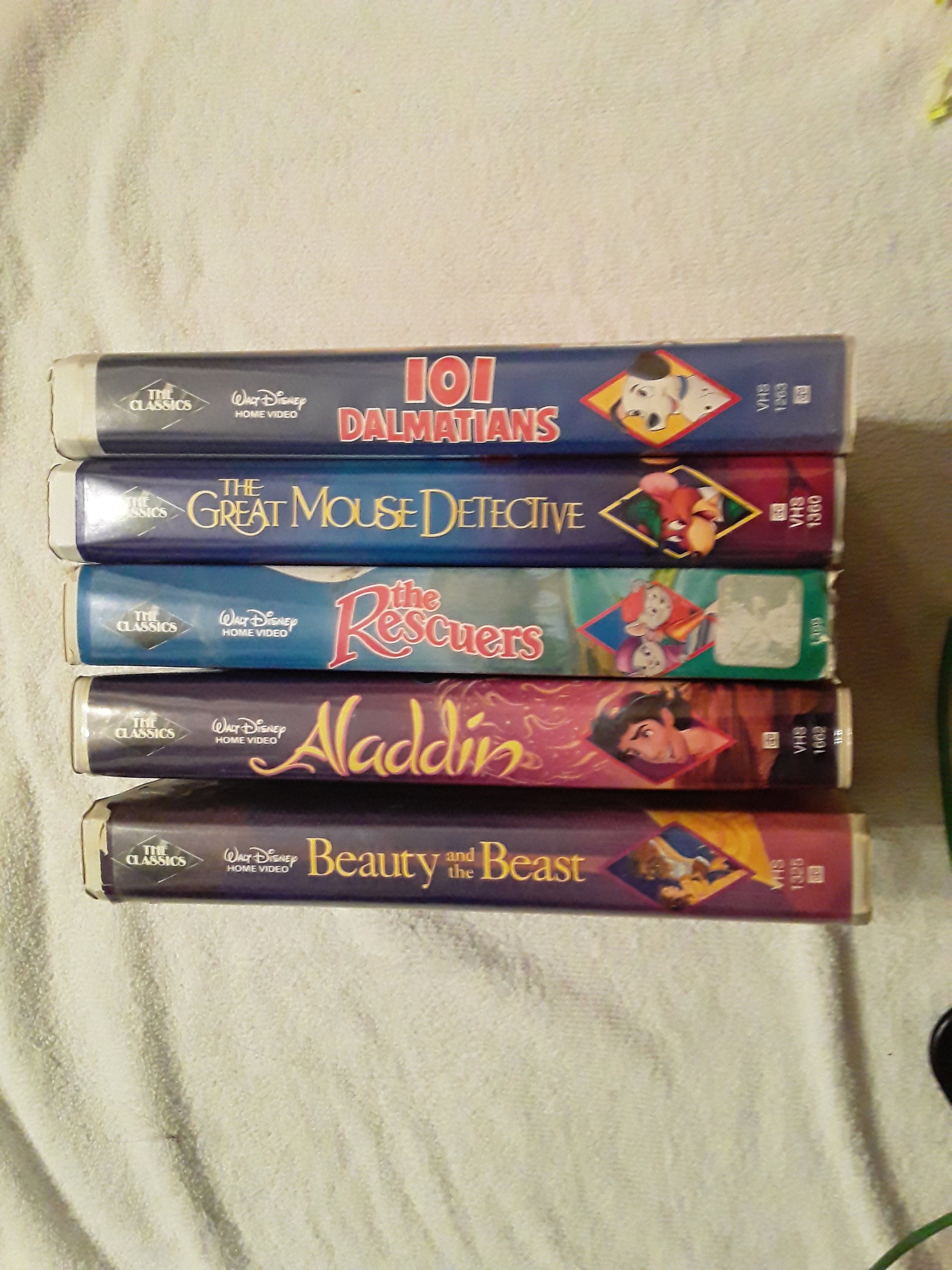 Disney VHS Tapes-black Diamond Editions - Etsy