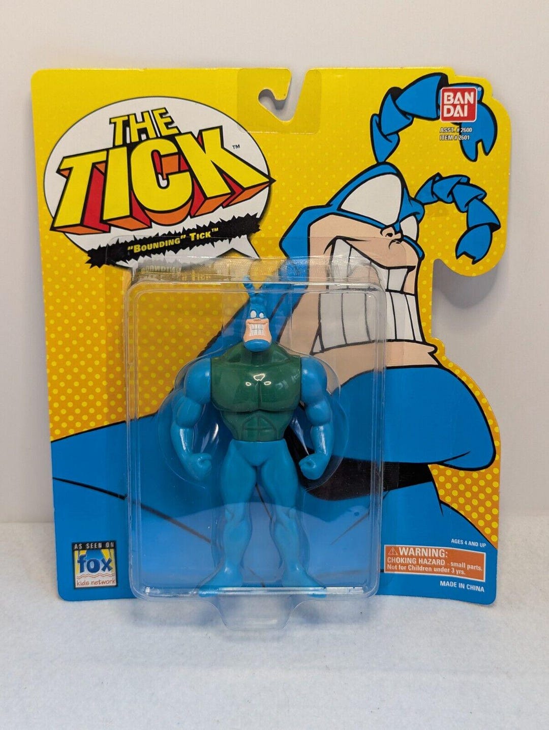 Vintage 1994 the Tick 6 " Bounding Tick Death Hug Dean Action Figure ...
