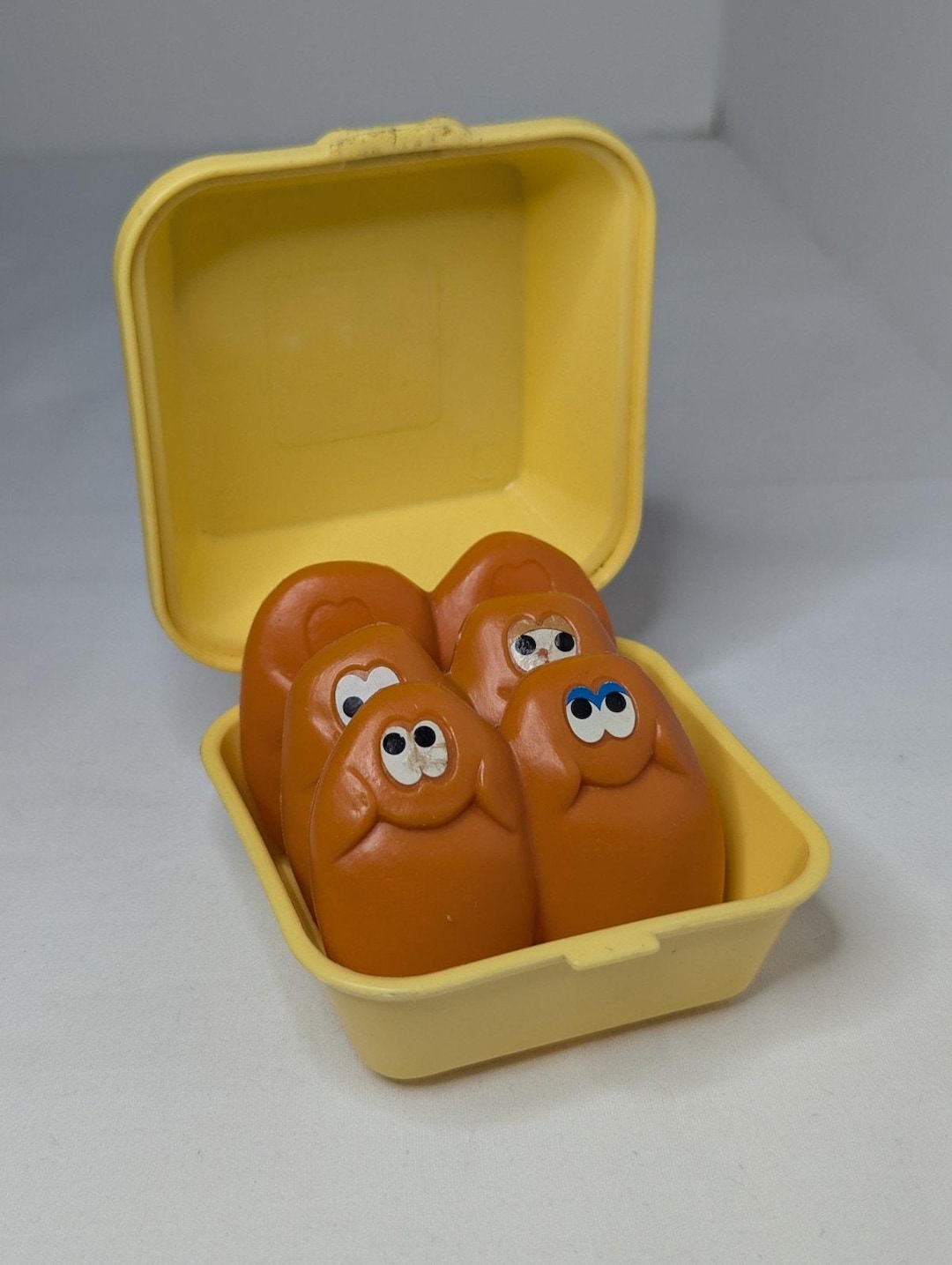 Vintage Mcdonald’s Happy Meal Chicken Mcnuggets Toy 1988 Nugget Buddies ...