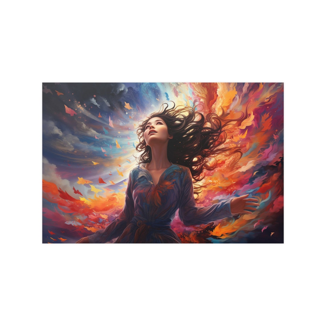 Pastel Vortex {colorful Psychedelic Canvas Wall Art Gorgeous Swirl of ...