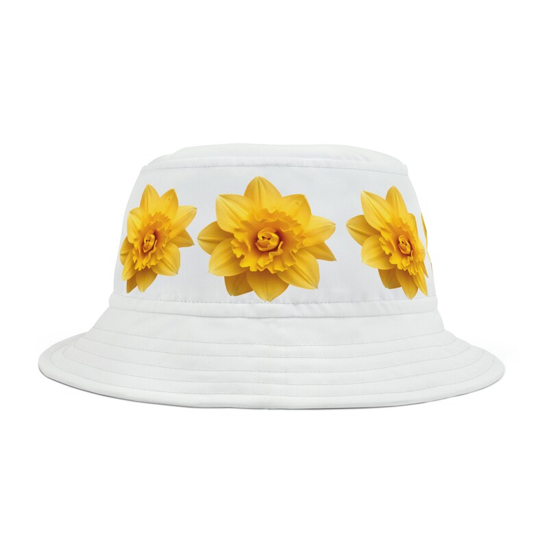 Daffodil March Birth Flower - Bucket Hat - Etsy