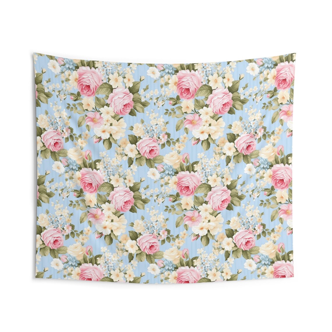 Rose Tapestry, Floral Tapestry, Flower Tapestry, Boho Wall Hanging ...