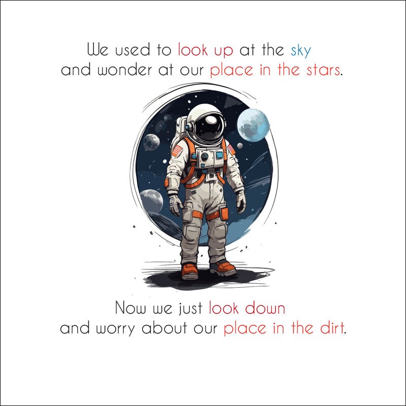 Astronaut Png Svg, Interstellar Quote Design, Space Png , Sublimation ...