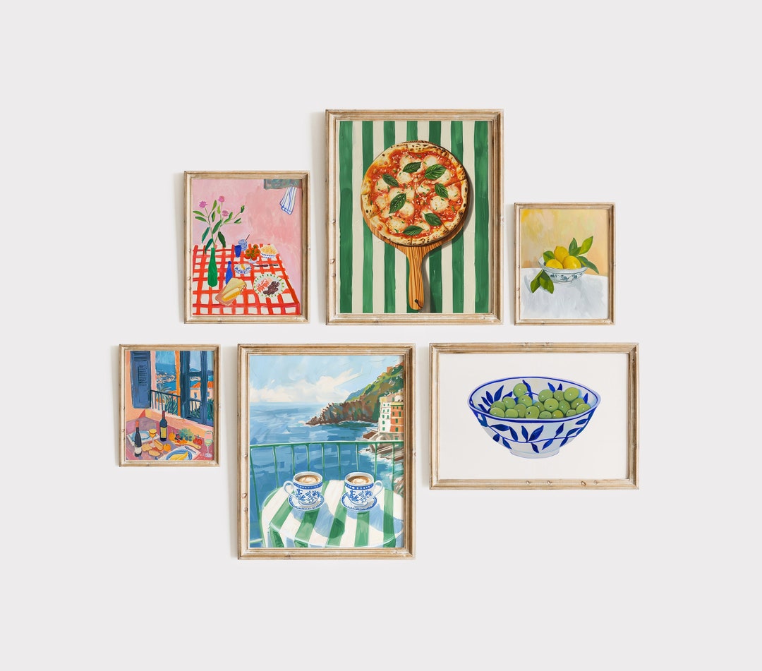 Italian Cuisine Wall Art, Kitchen Wall Decor, PRINTABLE ART, Chefs Kiss ...