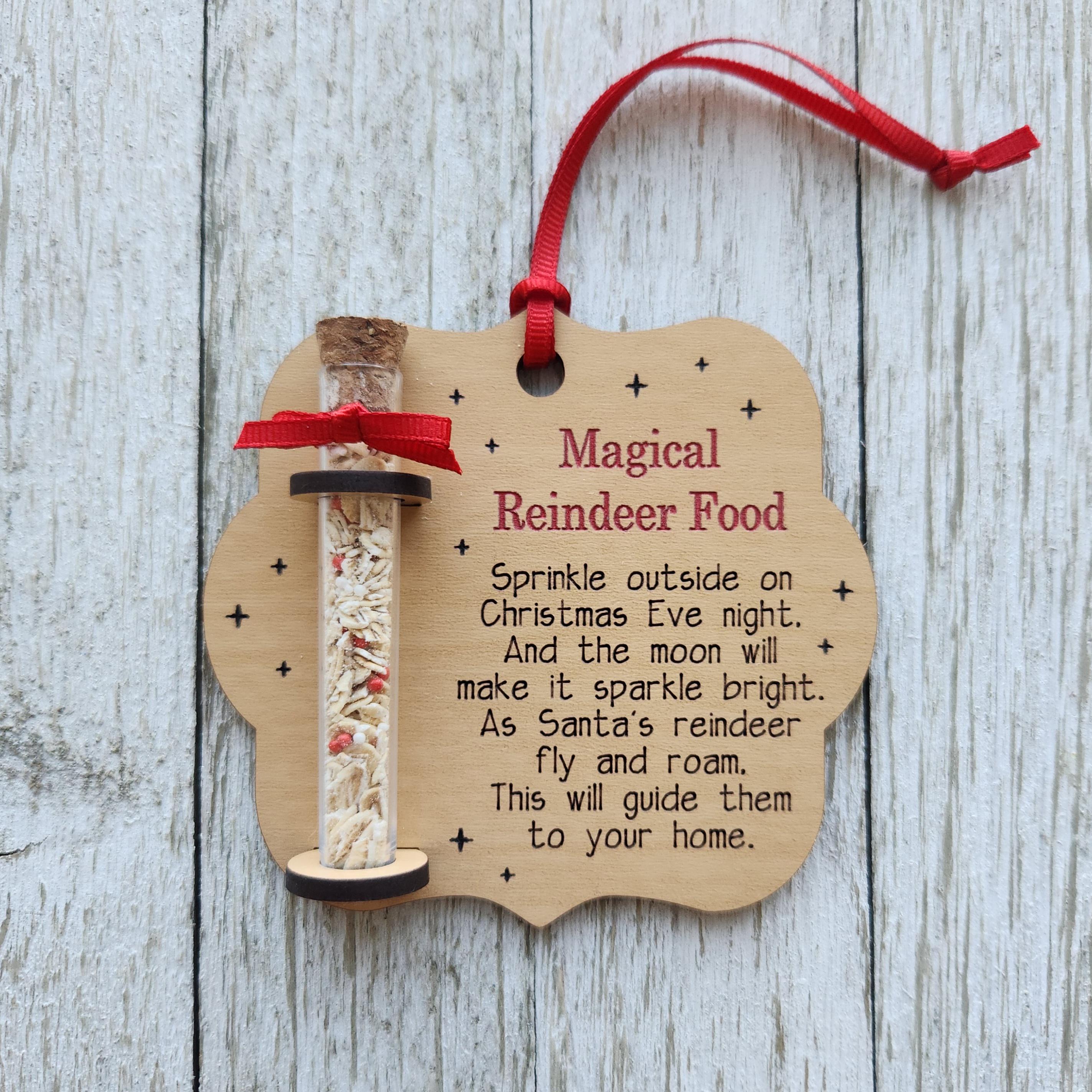 Magical Reindeer Food, Reindeer Food, Reindeer Food Ornament, Christmas ...