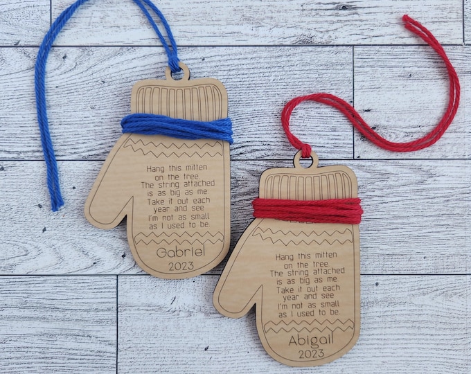 Height Ornament, Child's Height Ornament, Keepsake Ornament, Children's ...