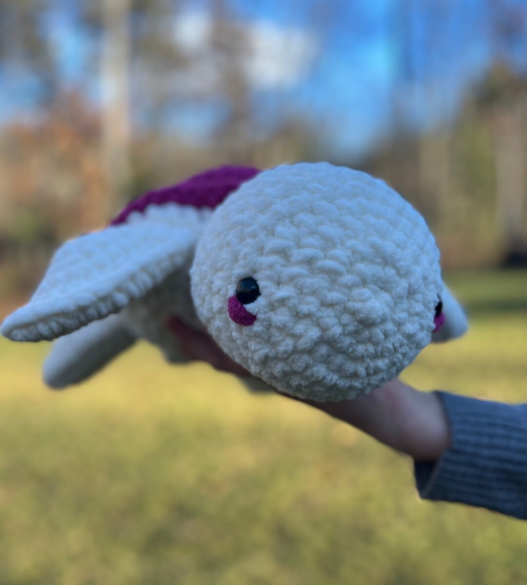 Big Sea Turtle Cute Cuddly Turtle - Etsy