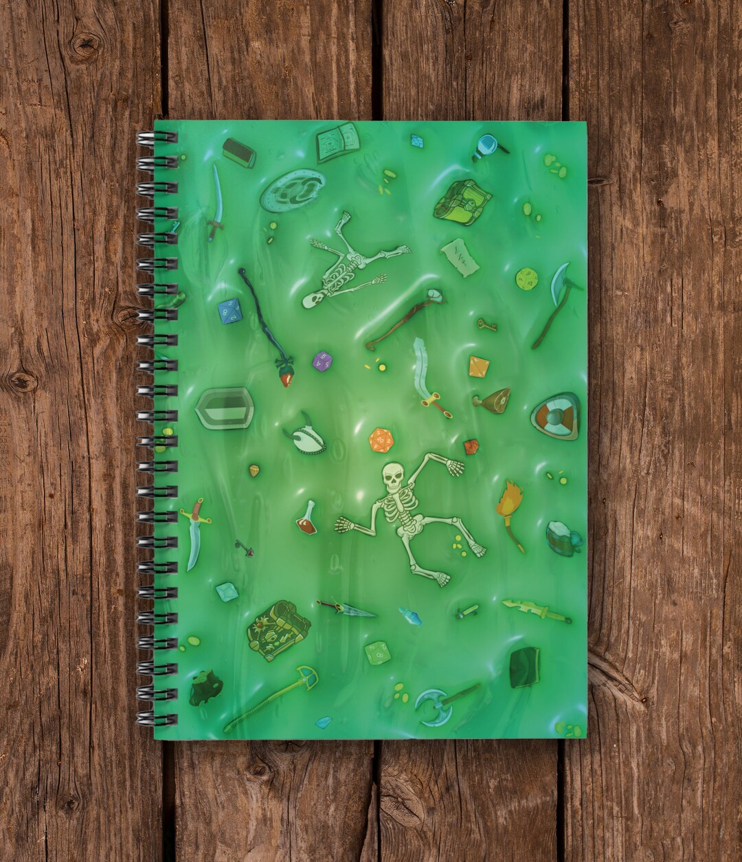 Gelatinous Notebook for Your Dnd Nights! Dm and Adventurer Gift for ...