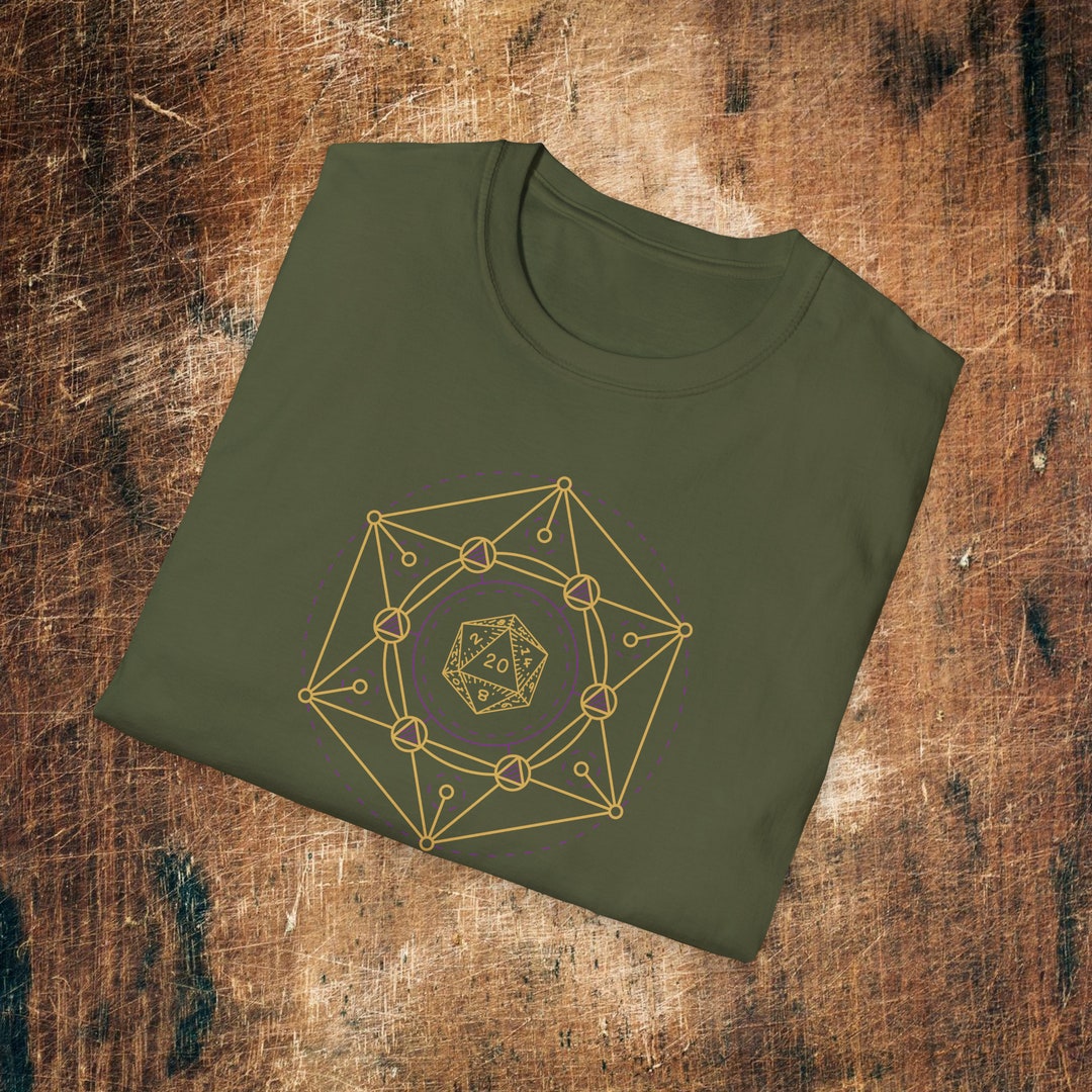 D20 Alchemy Symbol, Dnd Shirt, Dungeons and Dragons T-shirt Gift, for ...