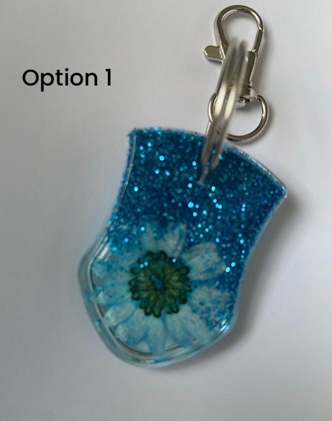 Pressed Flower Key Rings - Etsy