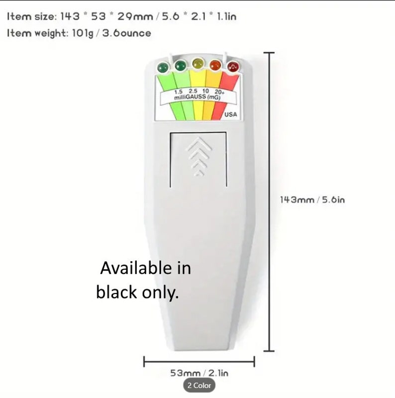 K-2 Meter EMF Detector for Paranormal Investigations Ghost Hunting - Etsy