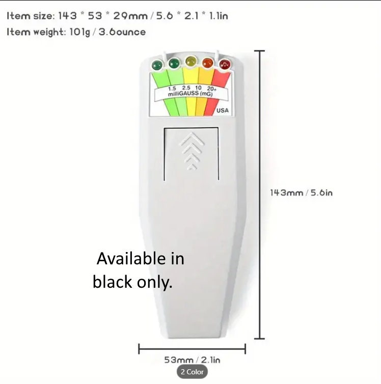K-2 Meter EMF Detector for Paranormal Investigations Ghost Hunting - Etsy