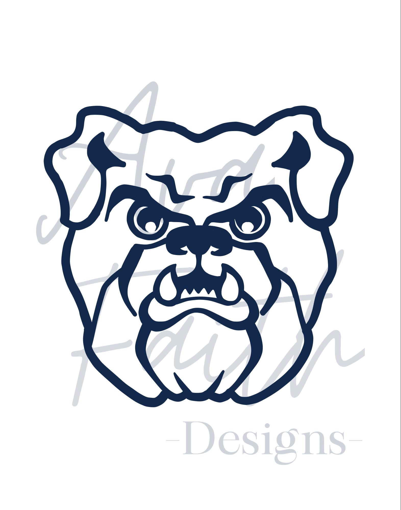 Butler University Digital Prints | Dorm Decor | Digital Prints | Navy ...
