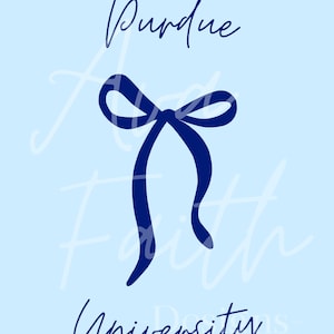 Blue and White Purdue University Digital Prints | Dorm Decor | Digital ...