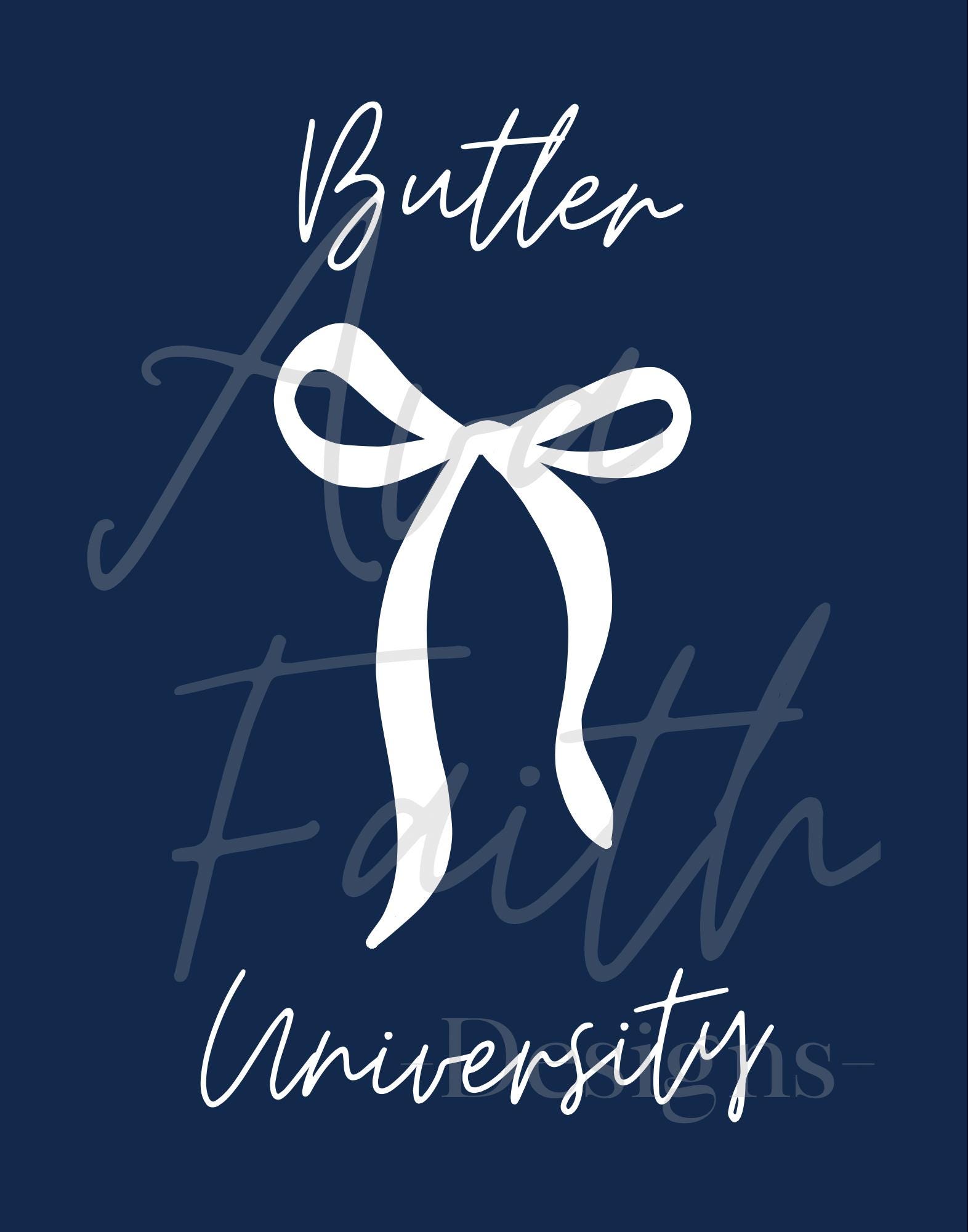 Butler University Digital Prints | Dorm Decor | Digital Prints | Navy ...