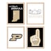 Classic Purdue University Digital Prints | Dorm Decor | Digital Prints ...