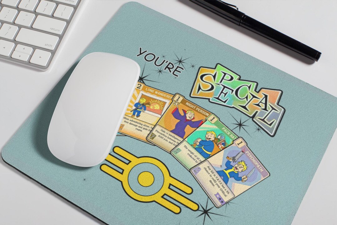 Fallout-perk Cards-you're S.p.e.c.i.a.l-personalized Perk Card-mousepad ...