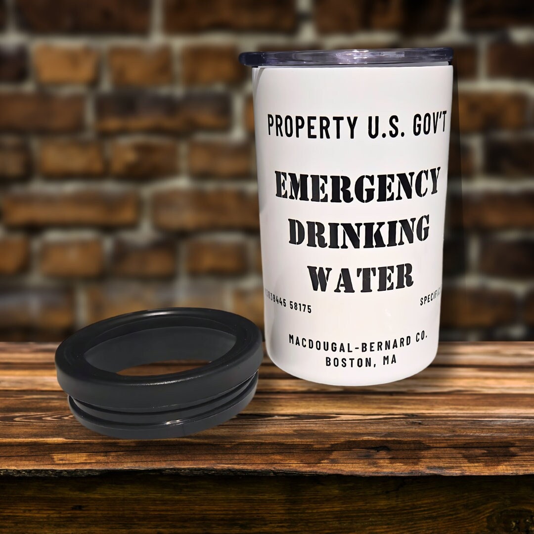 Fallout 76-purified Water-insulated Can Cooler-tumbler-multi-use-slim ...