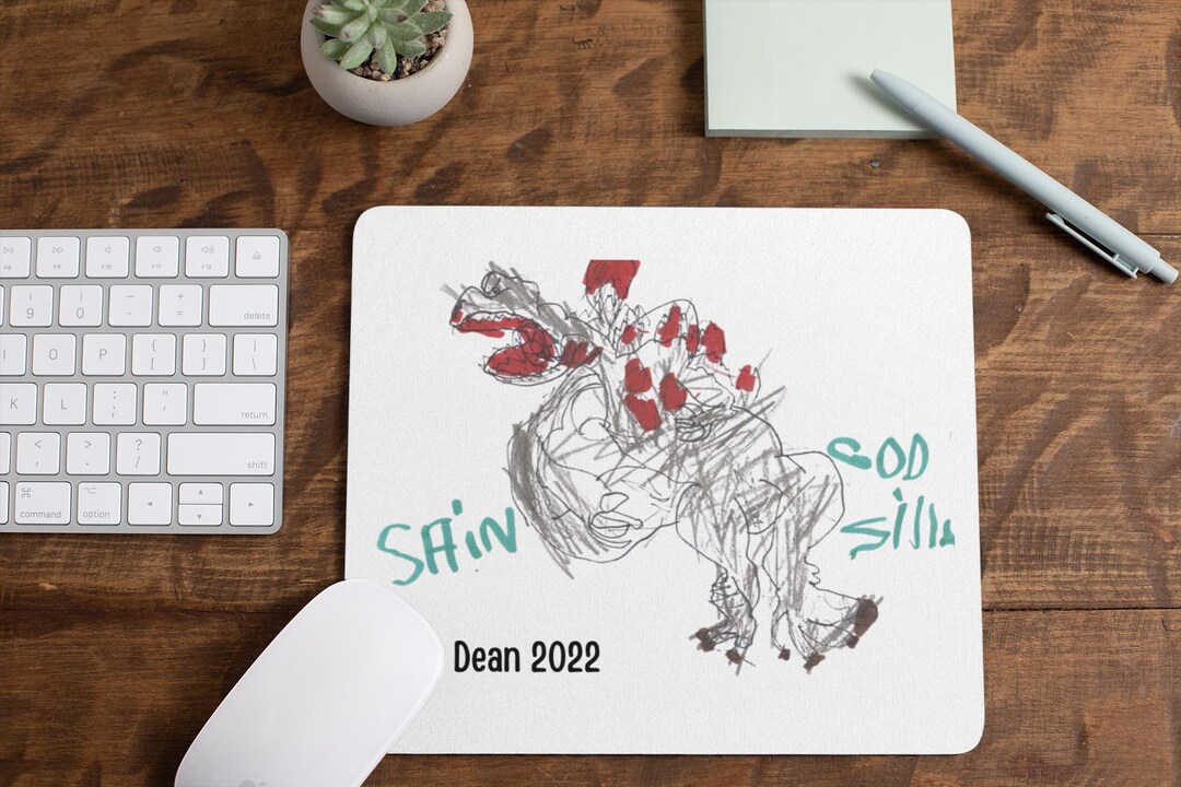 Personalized Kids Artwork Mouse Pad - Etsy