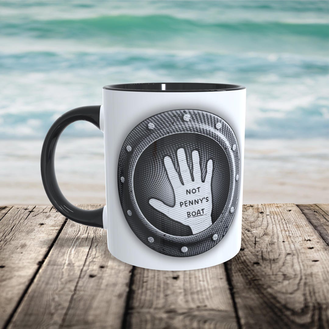 Lost-not Penny's Boat-hand-charlie-mug - Etsy