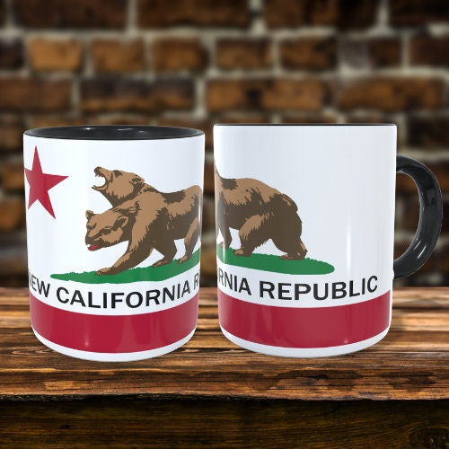 New California Republic-ncr Faction-fallout-flag-coffee Mug - Etsy