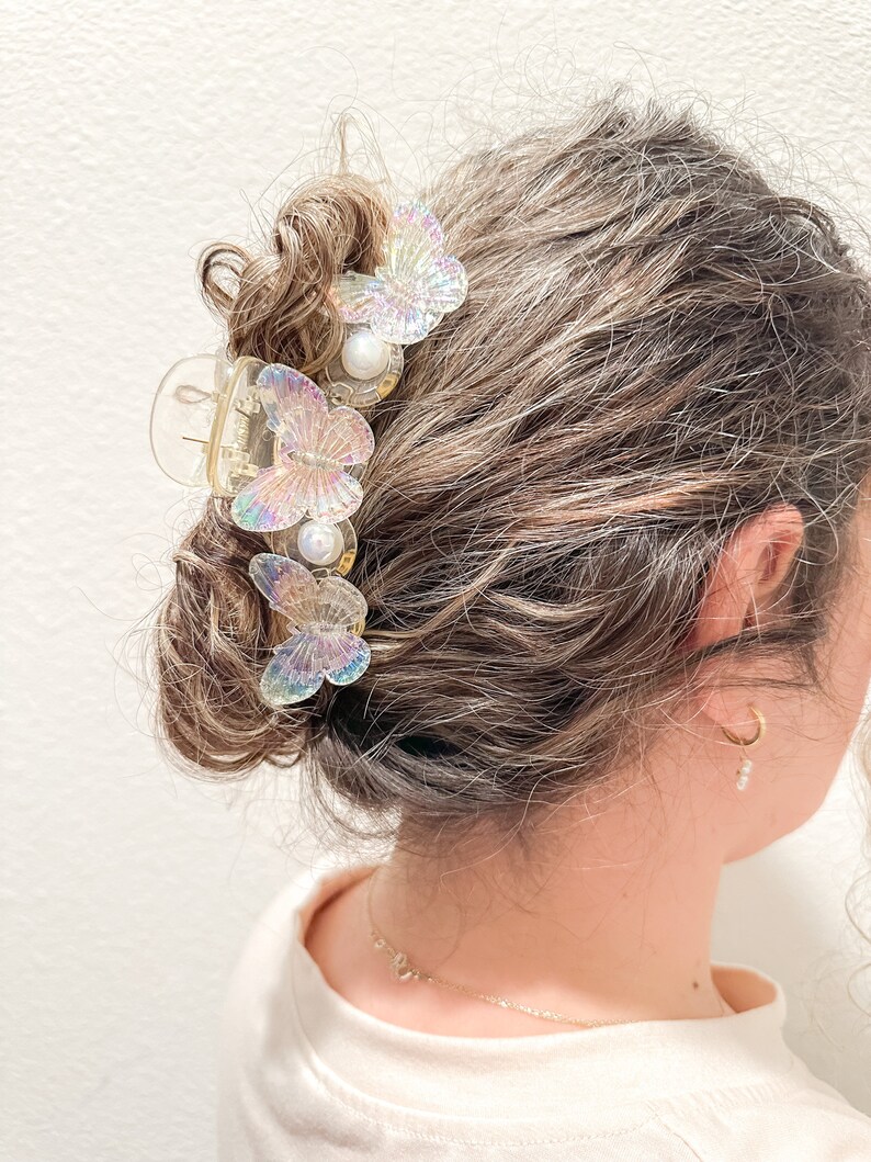 Butterfly Hair Clip, Hair Claw, Butterfly Hair Accessories, Different ...