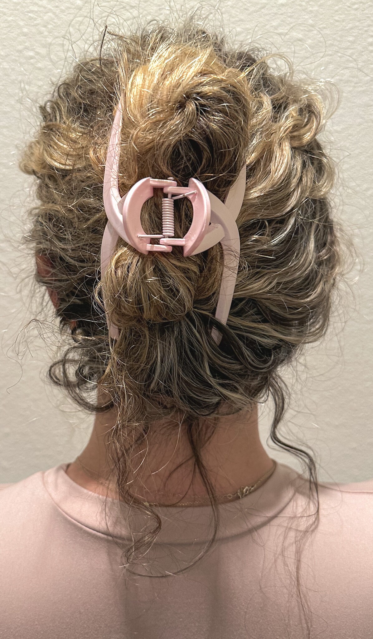 Set of 3 Pearled Pink Clips, Barbie Clips, Pearled Clip, Large Clip ...