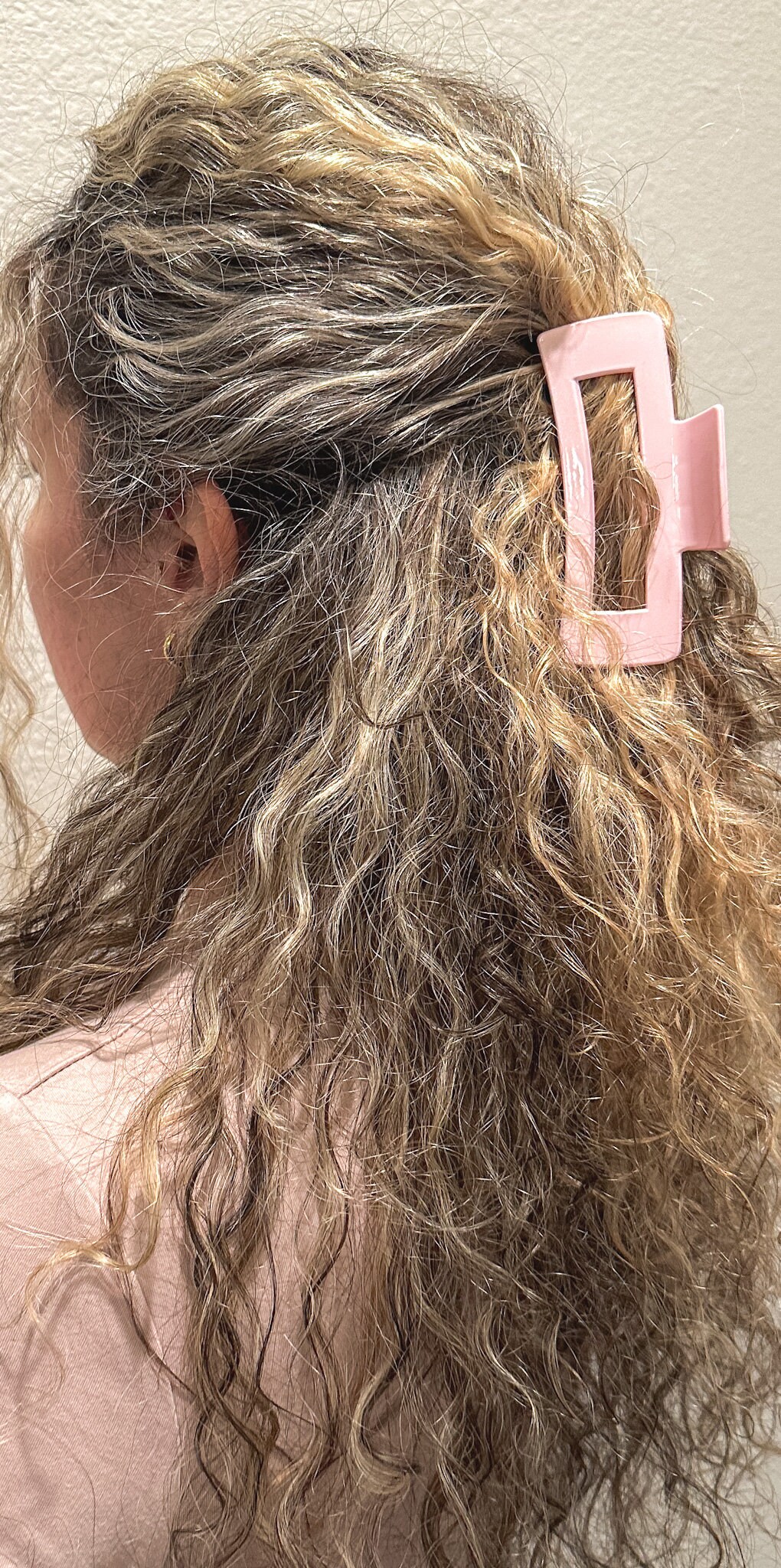 Set of 3 Pearled Pink Clips, Barbie Clips, Pearled Clip, Large Clip ...