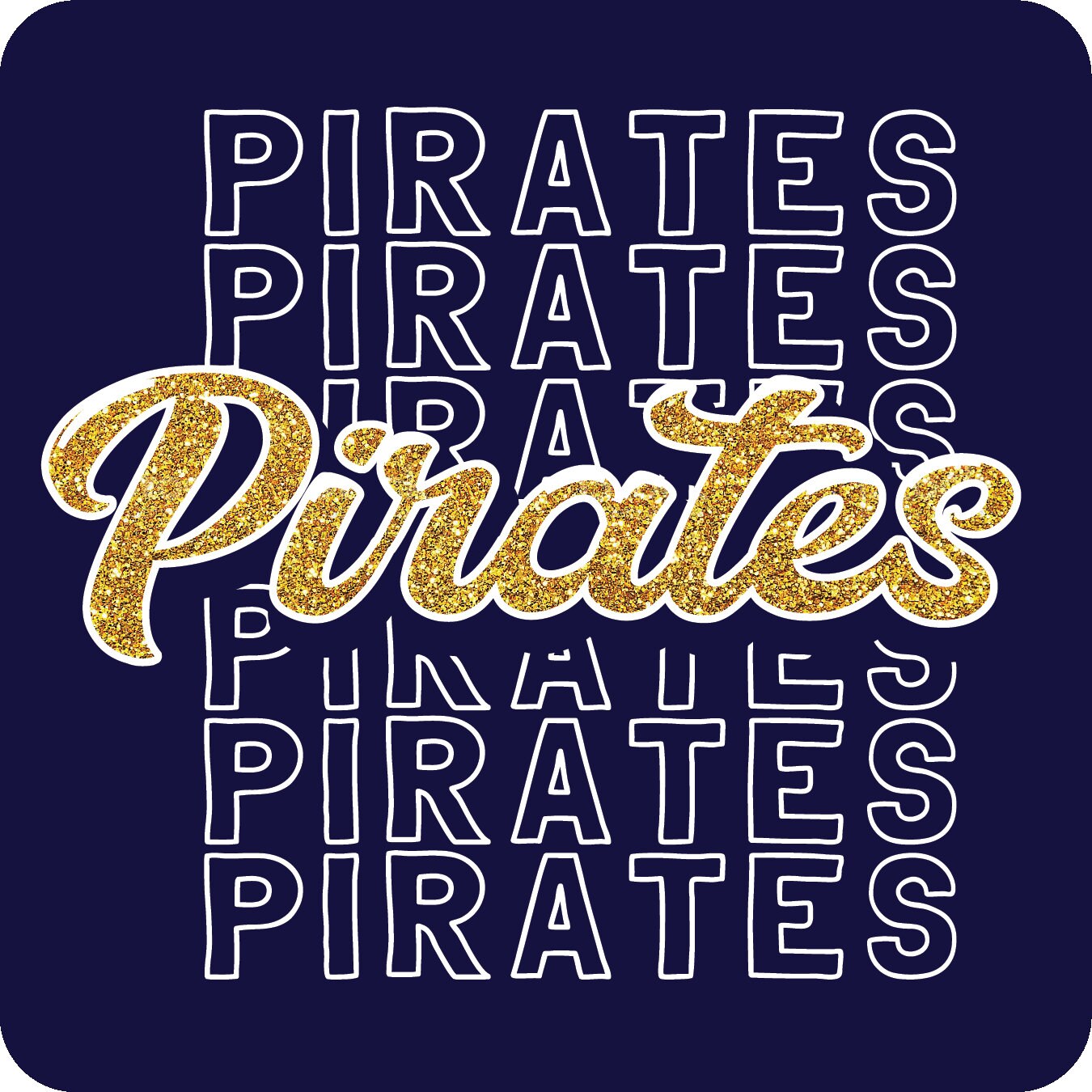 Perrin Pirates Vinyl Sticker - Etsy