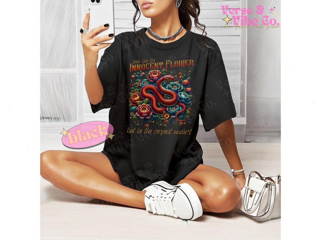 Shakespeare Quote Shirt Lady Macbeth Serpent T-shirt Be A Serpent ...