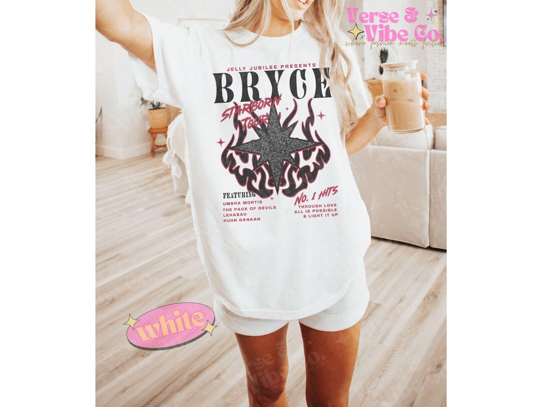 Bryce Quinlan Starborn Princess Band Shirt Crescent City Merch Licensed ...