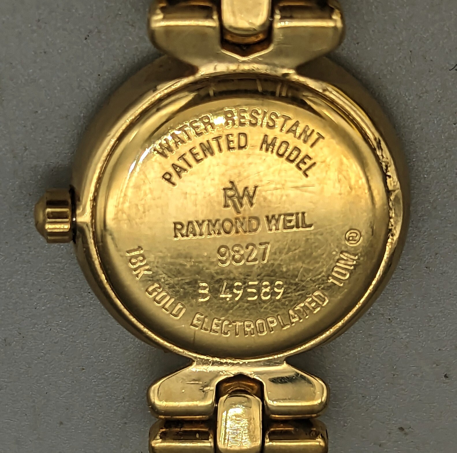 Raymond Weil Geneve 18K Gold Electroplated 50 Diamond Women's Watch - Etsy