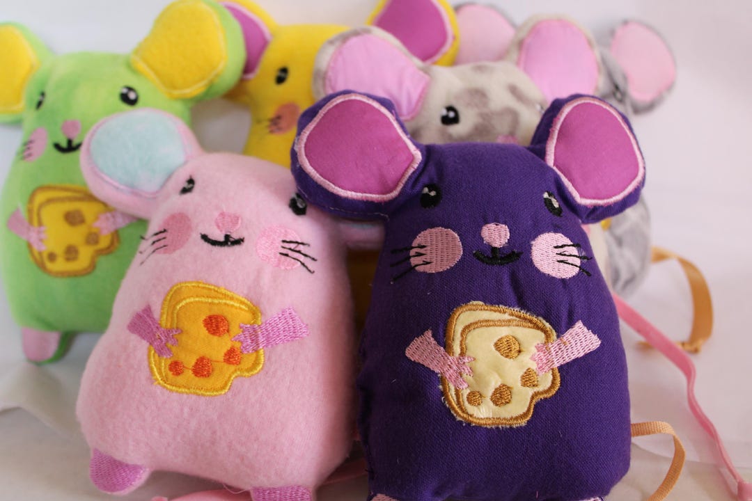 Plush, Adorable Stuffed Plush Mice, Handmade Soft Toys, Cute Stuffed ...