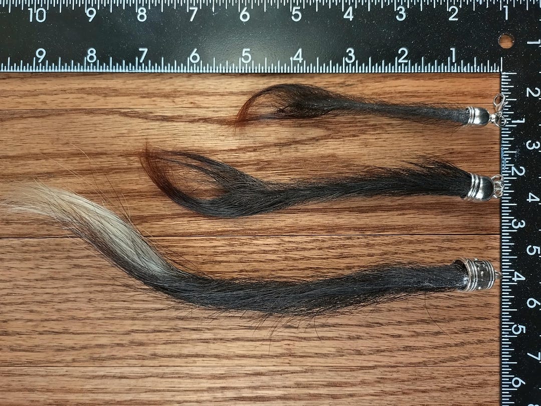 Real Pig Tail Tassel Keychain - Etsy