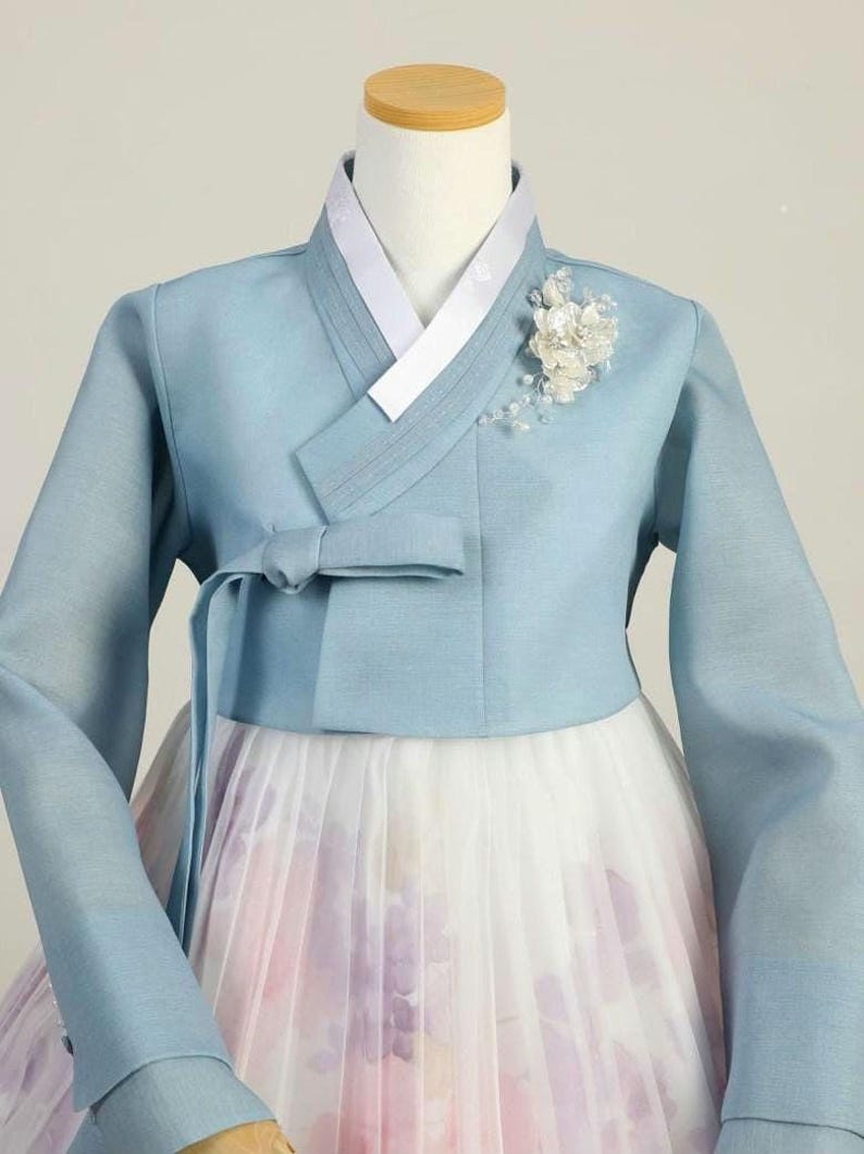 Customize (XS-4XL) Korean Hanbok Dress - Etsy