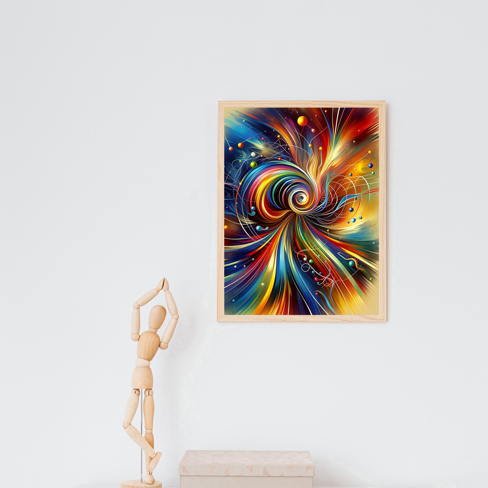 The Particle Dance - Exploring the Subatomic World. Digital Art ...