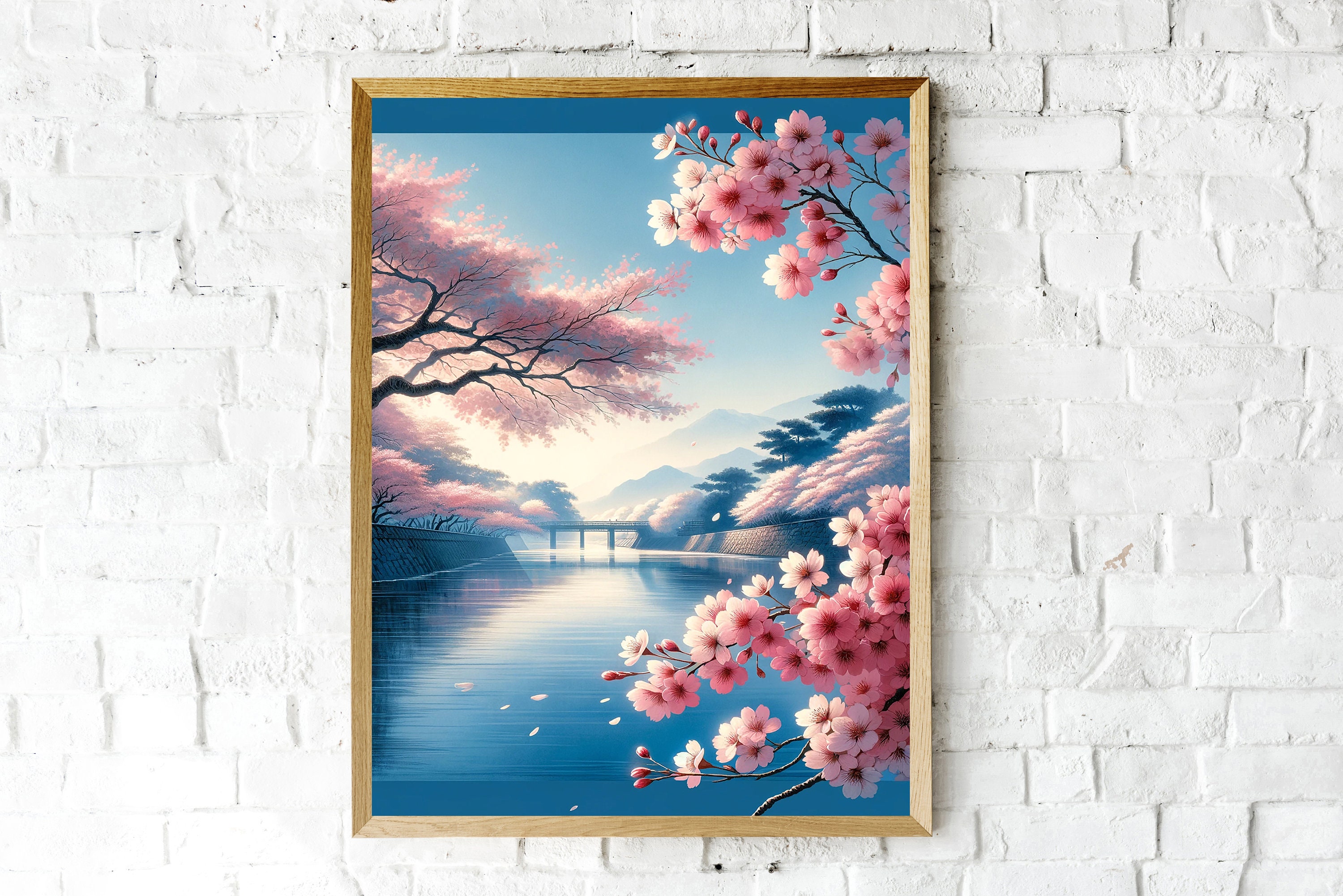 Spring Bloom - Cherry Blossoms Collection. Digital Art to Download - Etsy